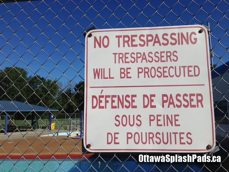BEARBROOK PARK and Pool (Splash Pad) - Ottawa Splash Pads.ca